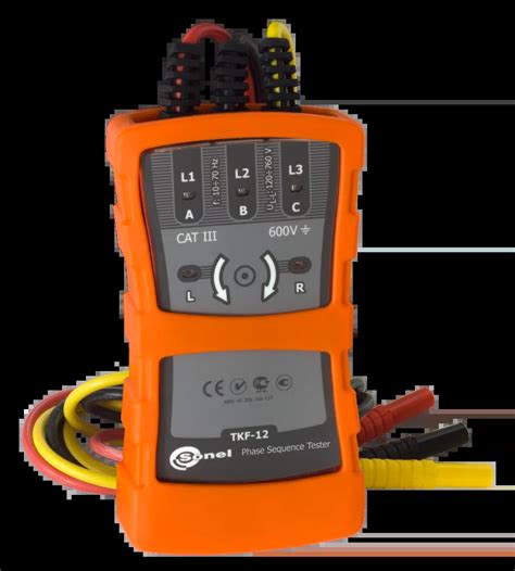 Phase Sequence And Motor Rotation Tester Tkf 12 Highest Quality