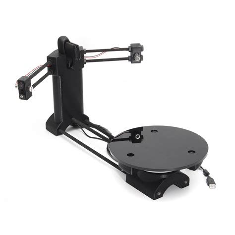 3d Open Source Diy 3d Scanner Kit Advanced Laser Scanner Black Plastic