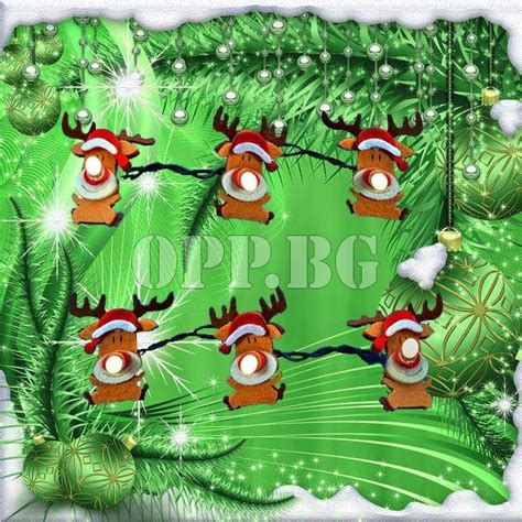 Opp Bg Огромен фолиран балон Коледна елха