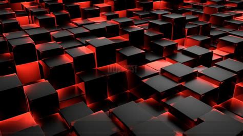 Abstract Illustration Background With Black Cube Pattern Geometric Background Print Png