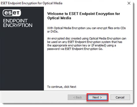 Kb8028 Eset Endpoint Encryptionで光学メディアを暗号化する