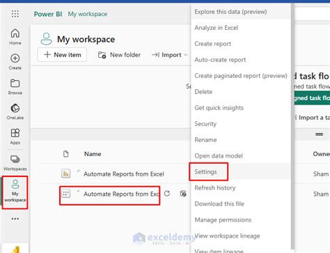 How To Automate Reports From Excel To Power BI ExcelDemy