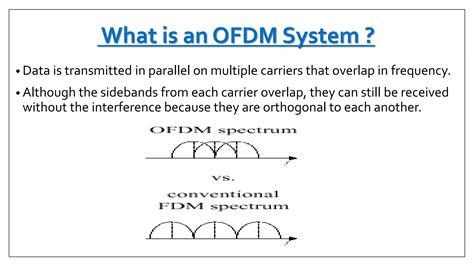 Orthogonal Frequency Division Multiplexing Ofdm Pptx