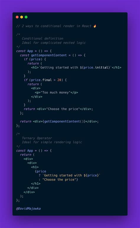 dovid majowka on linkedin react softwareengineering javascript