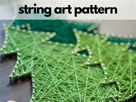 Pine Spruce Tree String Art Pattern Printable Pine Fir Etsy