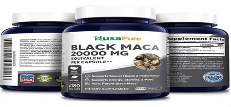 Nusapure Black Maca Có Tốt Không Mua ở đâu Bedayroi