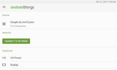 Google Announces Android Things Developer Preview Electronics Weekly