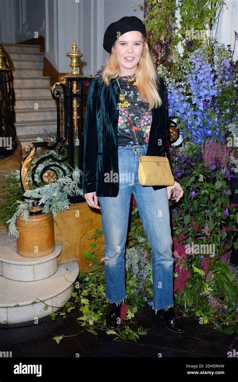 Lou Lesage Attending The Erdem X Handm Paris Collection Launch At Hotel