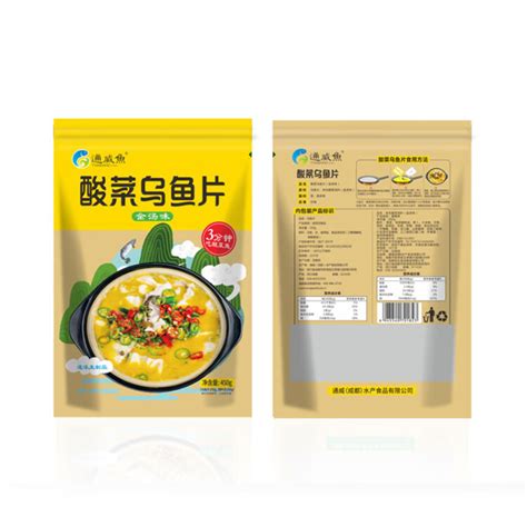 通威鱼金汤椒酸菜鱼450g 袋 黑鱼片速冻菜肴快手菜生鲜方便速食家常菜 商品详情 菜管家