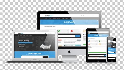 Responsive Web Design Web Hosting Service Web Template System Png