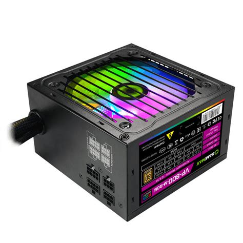 Jual Power Supply Psu Gamemax Psu 800w Vp 800 Rgb Modular Shopee