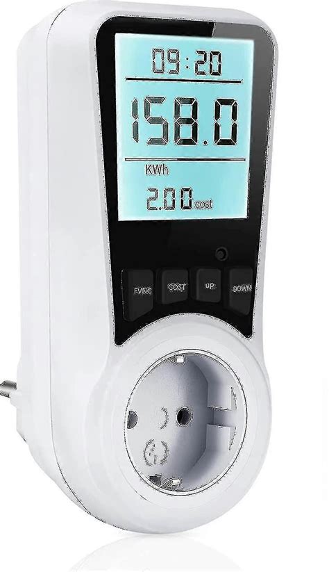 Electricity Meter For Socket Electricity Meter 16a Energy Cost Meter
