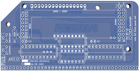 Lcd Driver Module Rc2014