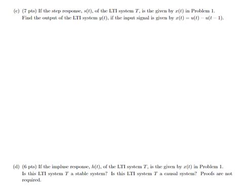 Solved 25 Pts Note That This Problem Contains 4 Parts A Chegg