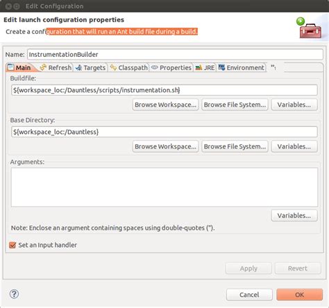 Eclipse Java Ant Builder Content Is Not Allowed In Prolog Sh