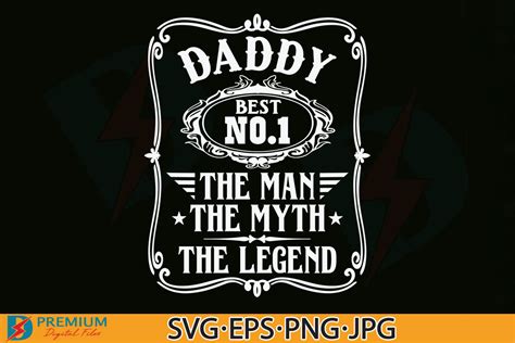 Vintage Daddy Svg Quotes Fathers Day Graphic By Premium Digital Files