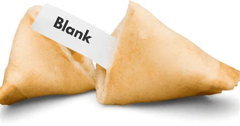 Is An Empty Fortune Cookie Bad Luck Housetriumph