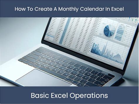 Excel Tutorial How To Create A Monthly Calendar In Excel Excel