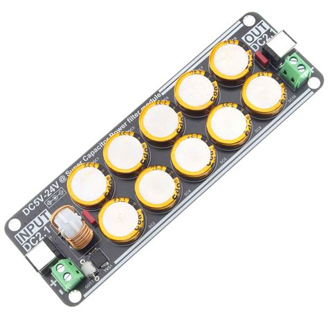Ultracapacitor Power Supply Filter Module 5 24v Dc