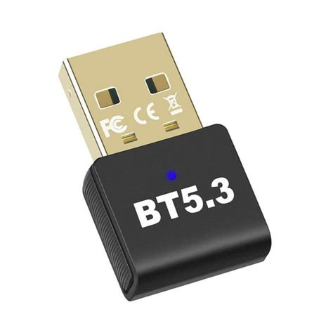 Adaptador Usb Portátil Compatible Con Bluetooth 53 Sin Controlador