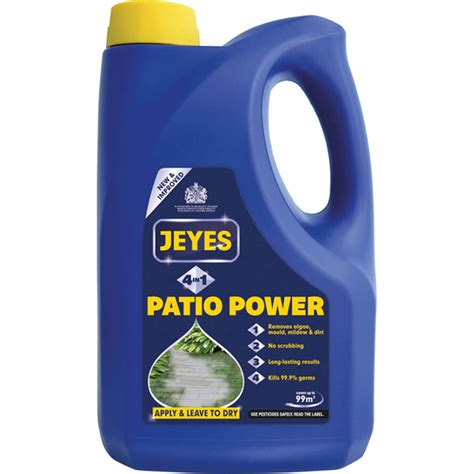 Jeyes 4 In 1 Patio Power Cleaner Other Garden Accessories