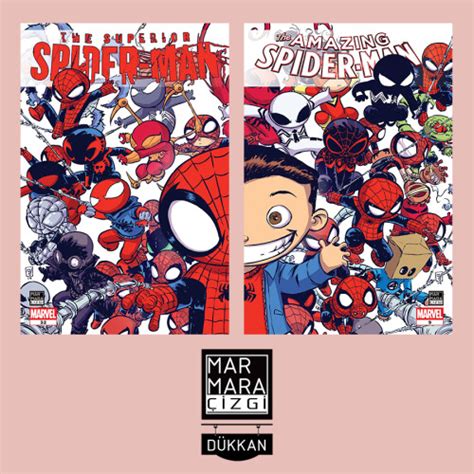 Skottie Young Spider Man Seti