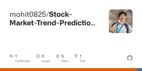 Stock Market Trend Prediction Using Time Series Analysis With Pythonmainpy At Main · Mohit0825