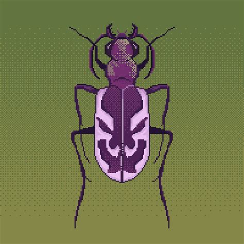 Pixel Art Bugs Behance