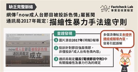 Now Factcheck Lab