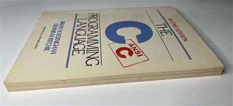 c programming language by dennis ritchie and brian kernighan paperback