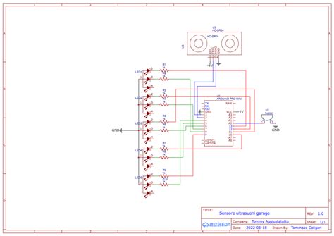 Sensore Di Parcheggio Con Arduino E Hc Sr04 Tommaso Caligari