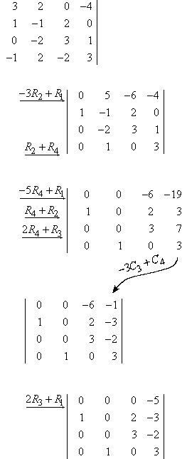 How To Apply Rules To Make Determinants Easier Purplemath