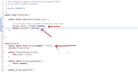 difference between static and instance member variables in java answer