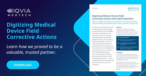 How Iqvia Medtech Helped A Global Imaging Company With Field Action Iqvia Medtech Posted On