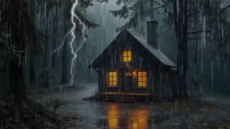 Perfect Rain Sounds For Sleeping And Relaxing Rain And Thunder Sounds