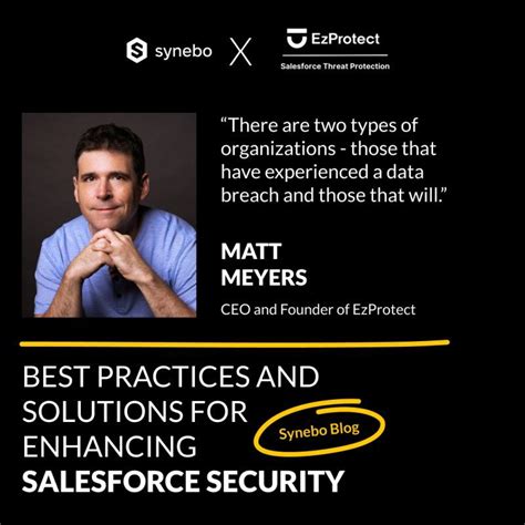 Salesforce Datasecurity Itsecurity Synebo Salesforceconsulting Salesforcethreatprotection
