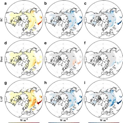 Spatial Patterns Of Historical And Future Surface Radiative Forcings