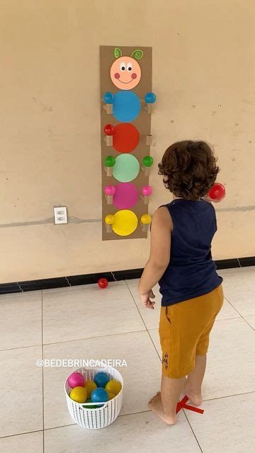 Brincadeiras Atividades on Instagram Centopeia Divertida Papelão Brinquedos