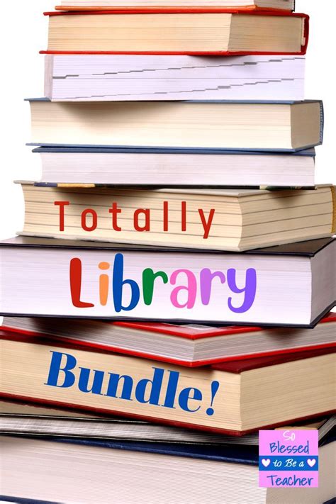 Library Skills Totally Library Bundle Printablesgames For The