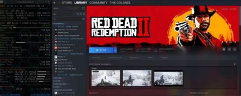 Red Dead Redemption 2 Running Well On Manjaro Linux With Steam Games