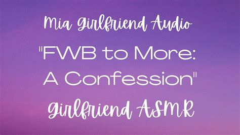 Friends To More Girlfriend Asmr Audio F4mf4ff4a Sweet Confession