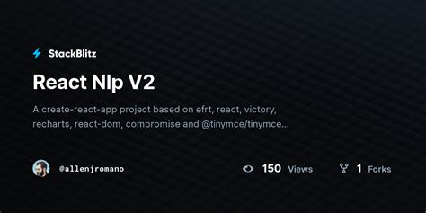 React Nlp V2 Stackblitz