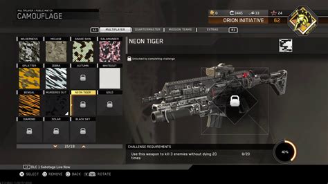 Call Of Duty® Iw Best Class For Osa Long Shots Youtube