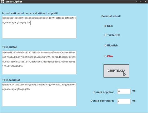 Securitatea Adn Implementare In Mediul Java Comparatii Algoritmi