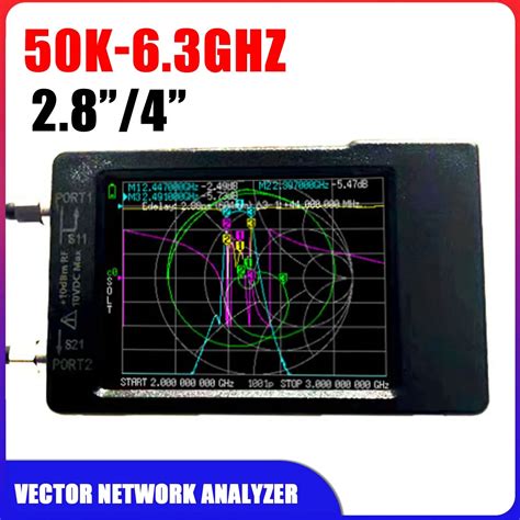 50khz 6 3ghz Nanovna H Hf Vhf Uhf Vector Network Analyzer Antenna