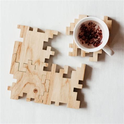 Wood Interlocking Puzzles Etsy