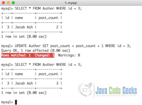 Mysql Command Line Tutorial Java Code Geeks