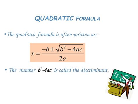Quadratic Equation PPTX