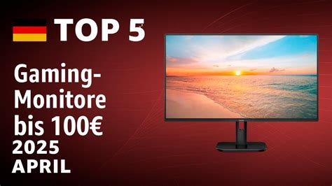 Top—5 Beste Gaming Monitore Bis 100€ Test And Vergleich 2025 Youtube