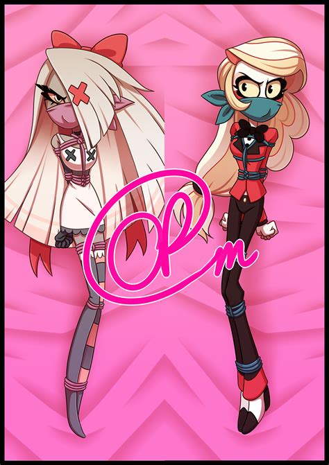 Special Order Hazbin Hotel Dakimakura Bondage Charlie And Vaggie Loadingcrewcrafts
